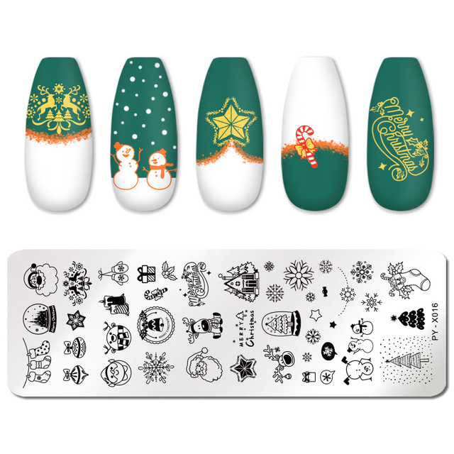 Plantilla de stamping Pict You X016 - Nailand